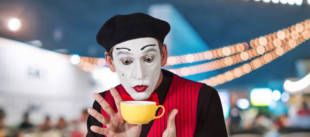 Pantomime und Comedy aus Berlin. Mime and comedy from berlin